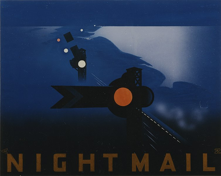 “Night Mail” by W. H. Auden and “From a Railway Carriage” by Robert ...